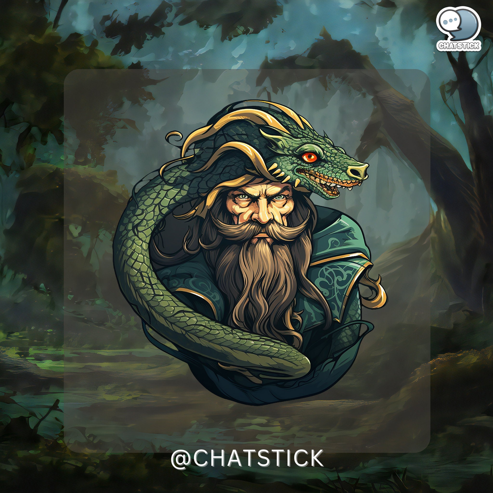 Pack of 160 Basilisk Theme Digital Sticker Cliparts - Printable PNG ...