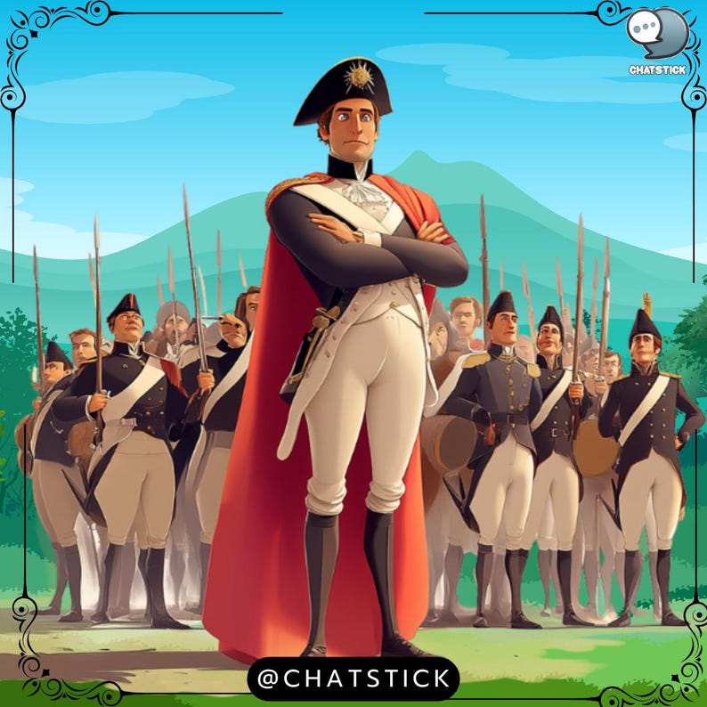 Napoleon Bonaparte 3D Clipart Pack - 150 Printable Pngs, High-quality ...
