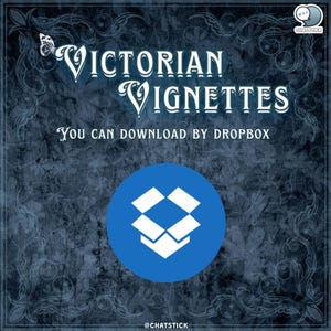 Victorian Vignettes: 180 PNG Cliparts of Small, Detailed Scenes of ...