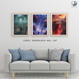 Cosmic Dreamscapes Digital Art Mega Pack - 160 Stunning Space-themed ...
