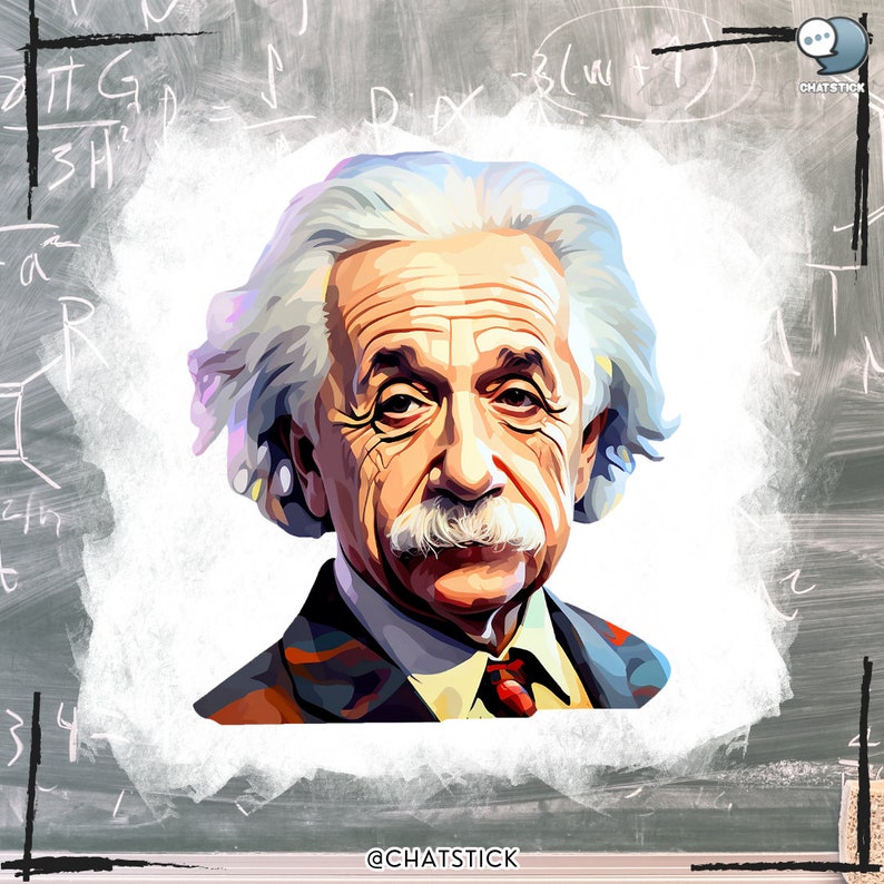 Albert Einstein Science Clipart Pack - 150 Pngs With Transparent ...