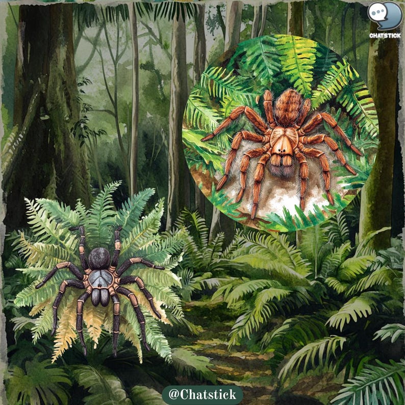 Amazon Rainforest Clipart Bundle - 160 PNG Watercolor Jungle Animals ...