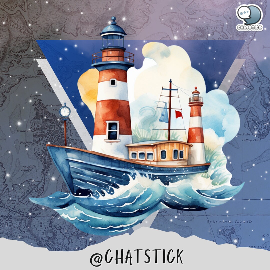 Victorian Vintage Nautical Adventures: 150 Watercolor Clipart Mega Pack ...