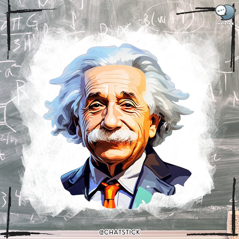 Albert Einstein Science Clipart Pack - 150 Pngs With Transparent ...