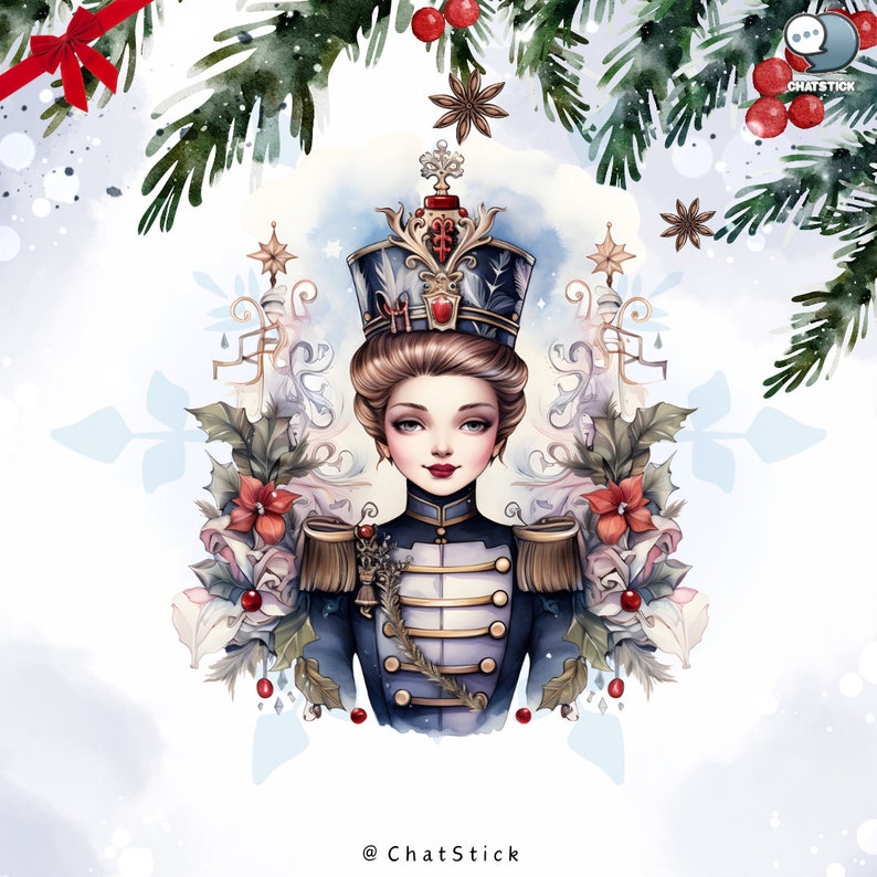 Victorian Nutcracker Tale Watercolor Clipart Mega Pack - 150 Pngs ...