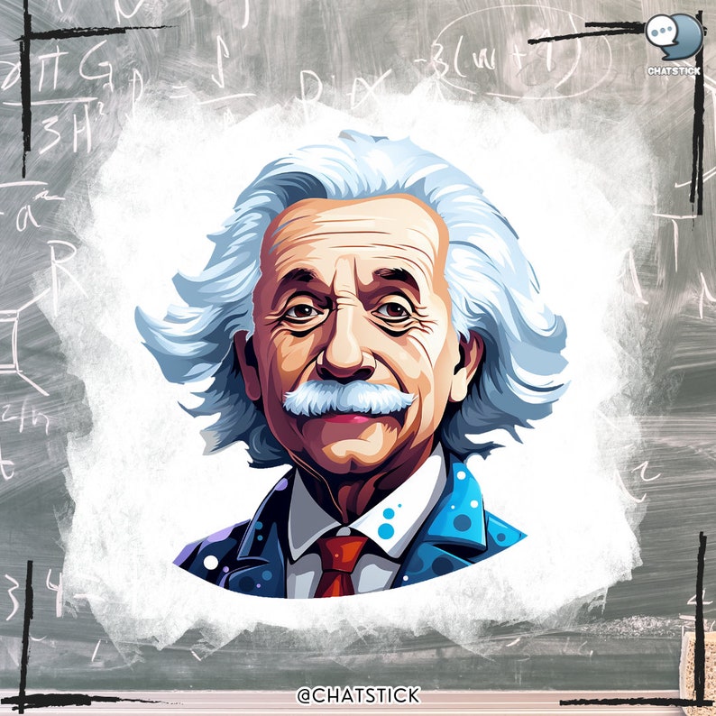 Albert Einstein Science Clipart Pack - 150 Pngs With Transparent ...