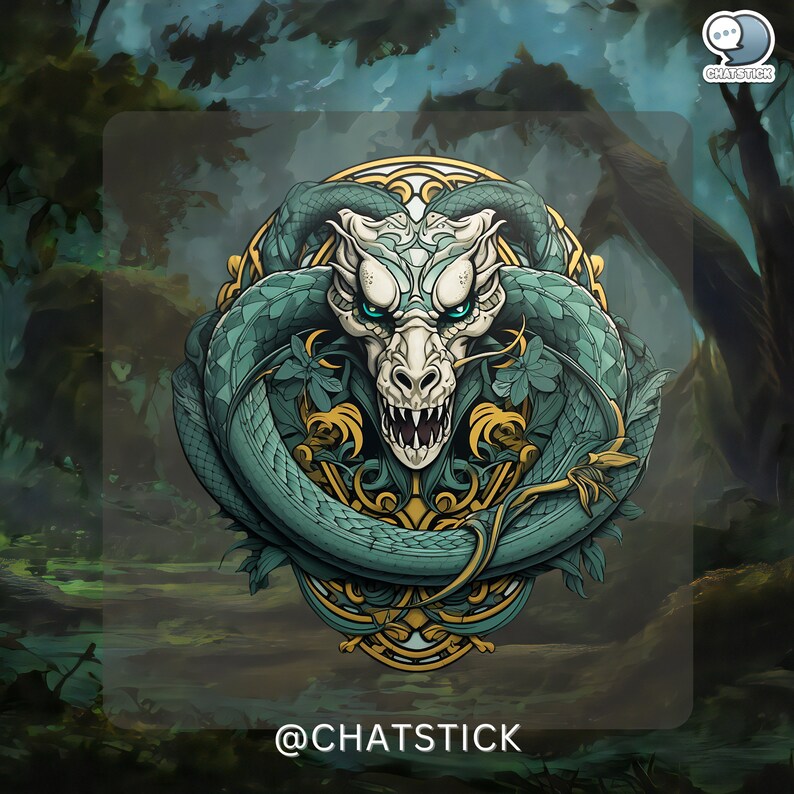 Pack of 160 Basilisk Theme Digital Sticker Cliparts - Printable PNG ...