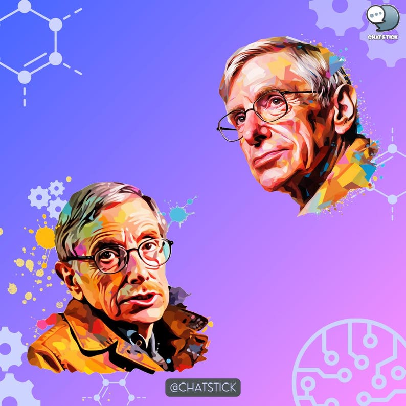 Stephen Hawking Digital Sticker Clipart Pack - 100 Printable PNG ...