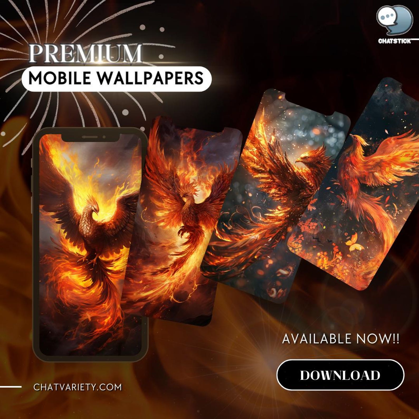 Phoenix Wallpapers Collection: Majestic Premium Mobile Backgrounds, 160 ...