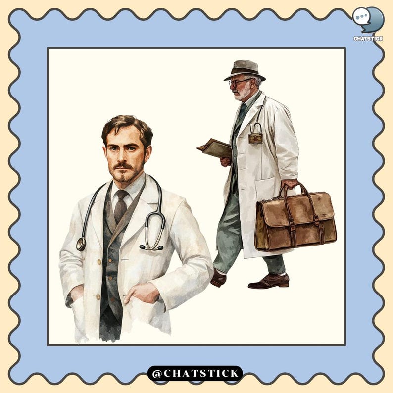Victorian Hospital Cliparts - 150 Historical Medical Scenes PNG ...
