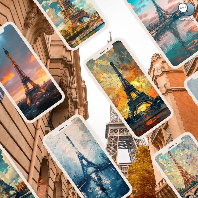 Parisian Dreams: 160 Stunning Eiffel Tower Mobile Wallpapers for iPhone ...
