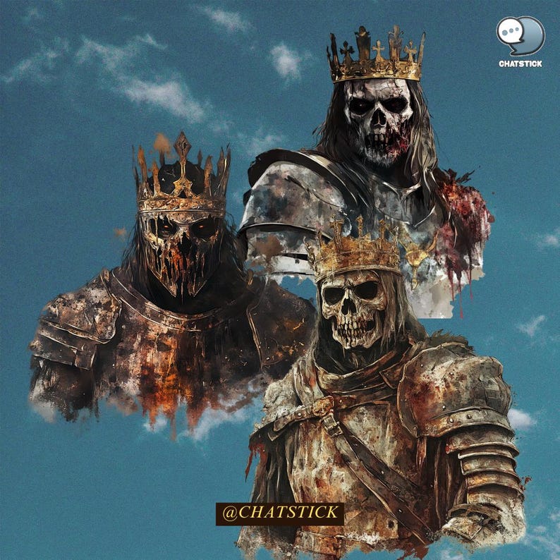 Zombie Knight Cliparts - 160 Medieval Zombie Pngs, 300 DPI Transparent ...