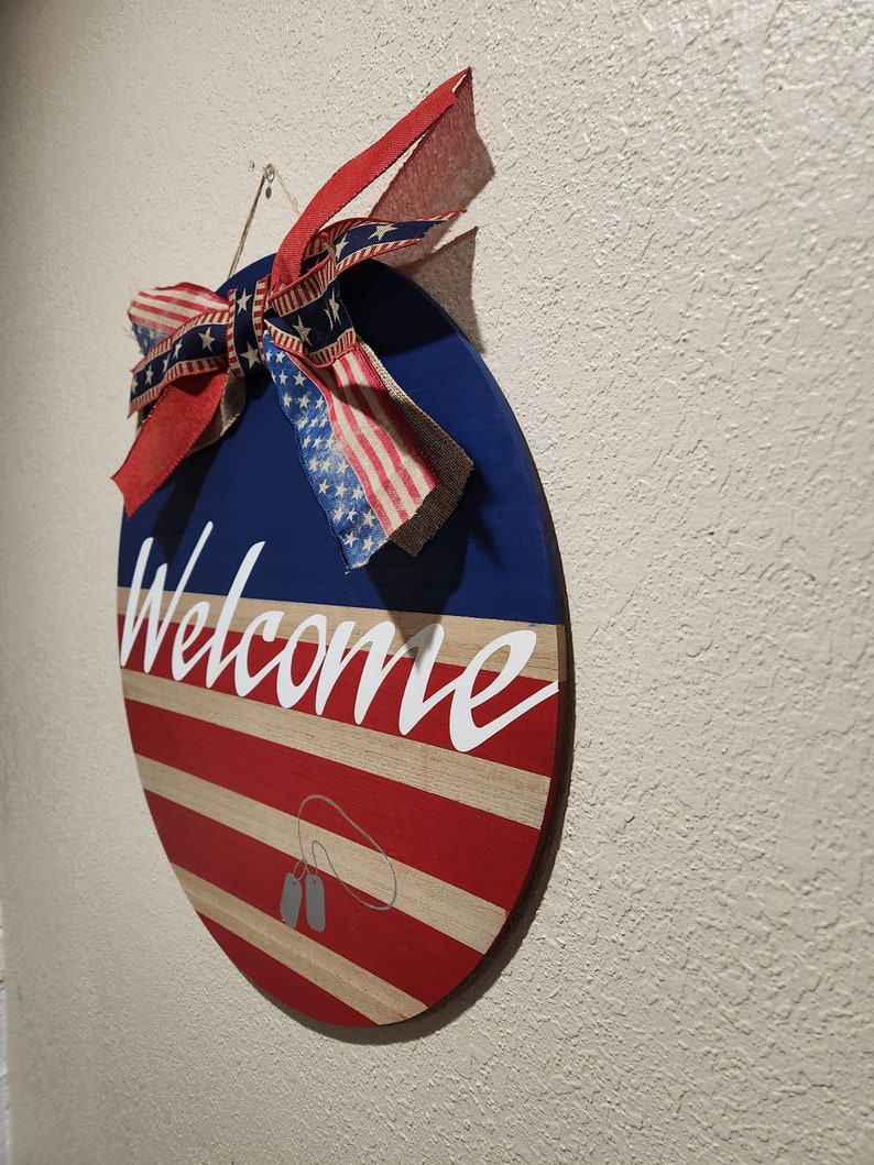 Military Welcome Sign - Etsy