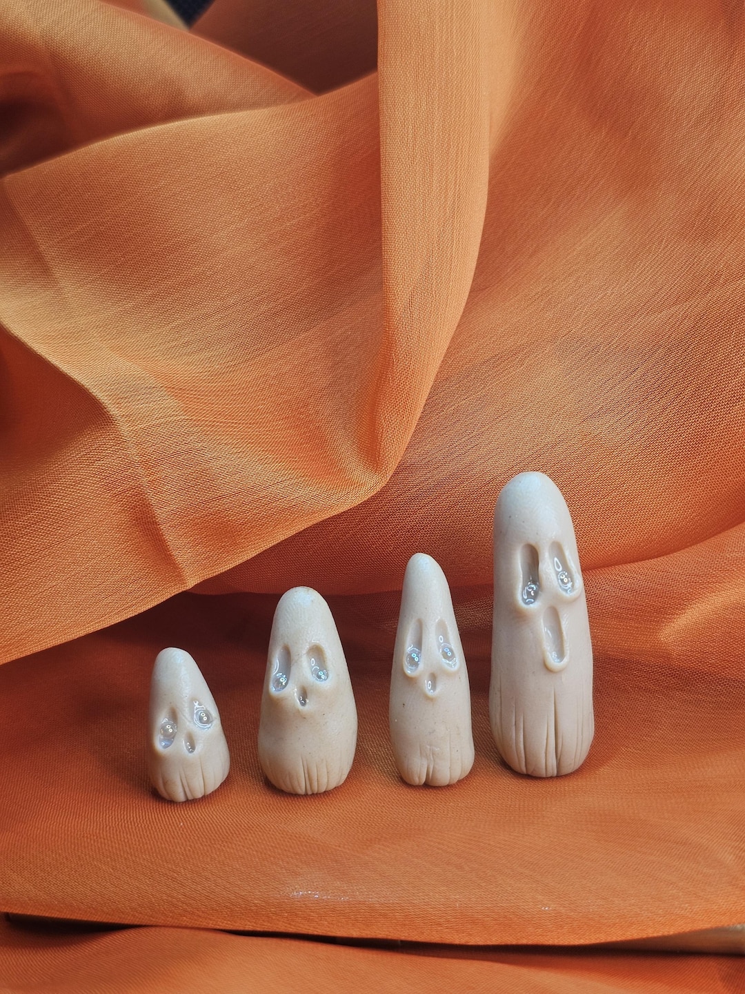 Tiny Ghost Family of Four - Etsy
