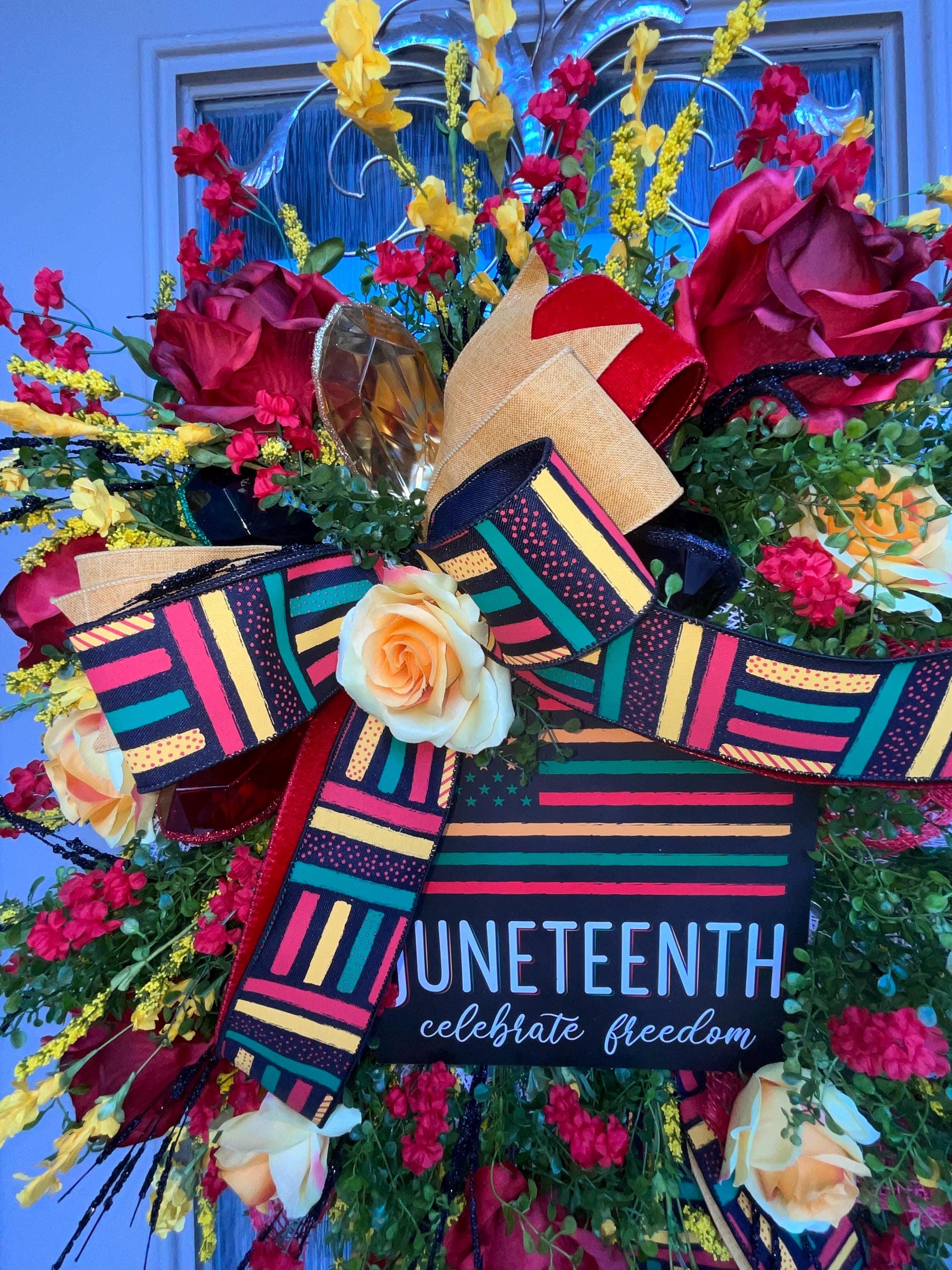 Juneteenth Celebration Wreath - Etsy
