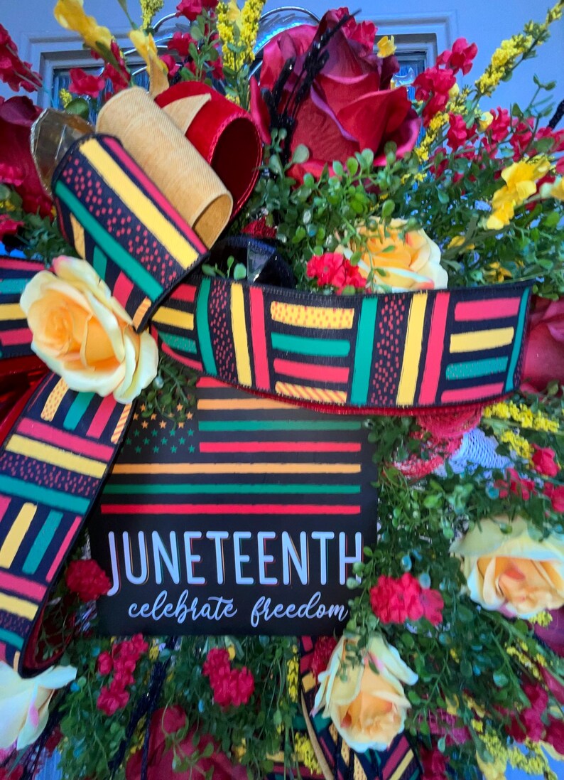 Juneteenth Celebration Wreath - Etsy