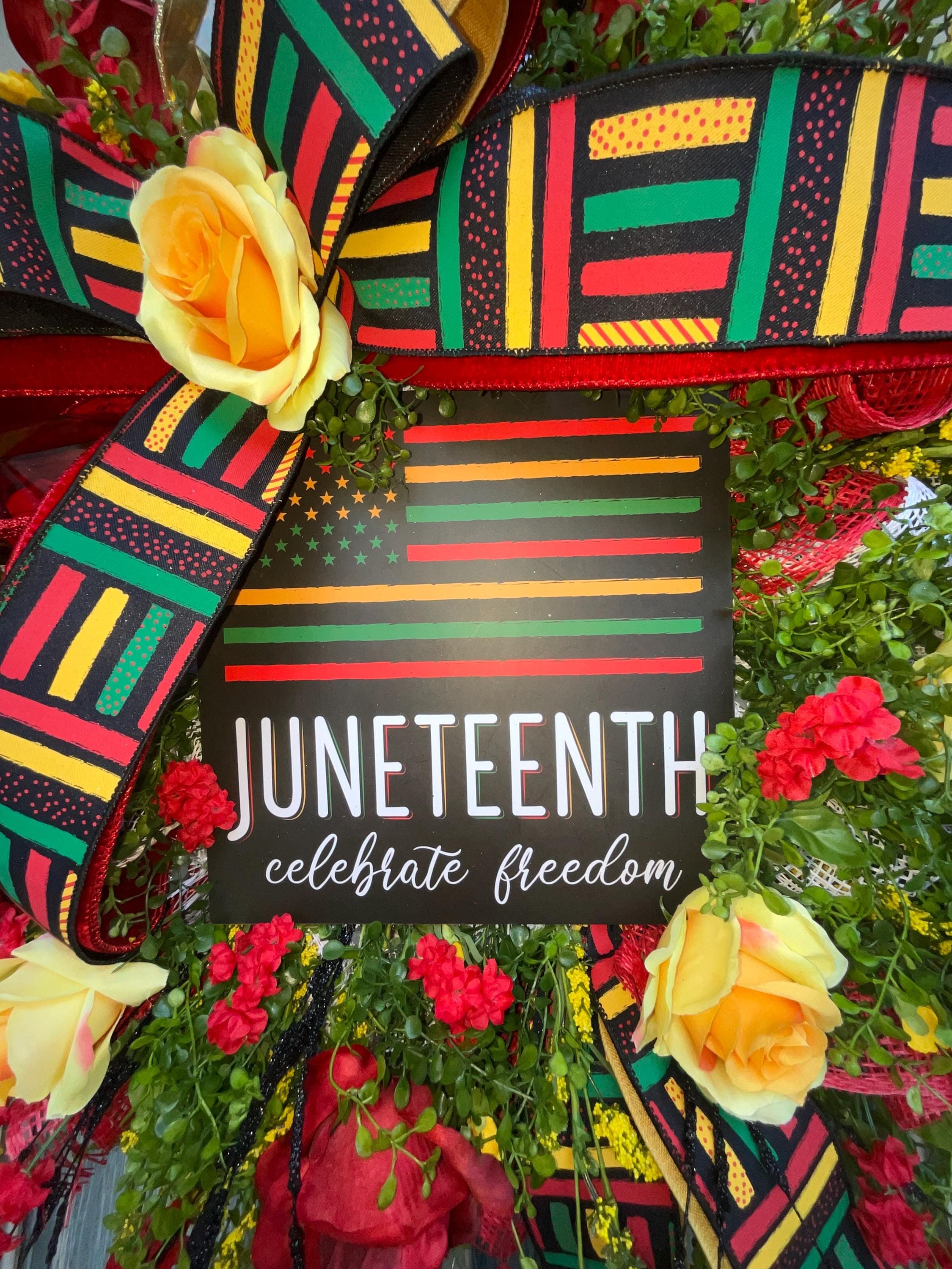 Juneteenth Celebration Wreath - Etsy