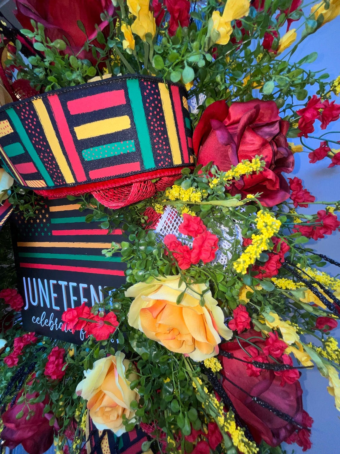 Juneteenth Celebration Wreath - Etsy