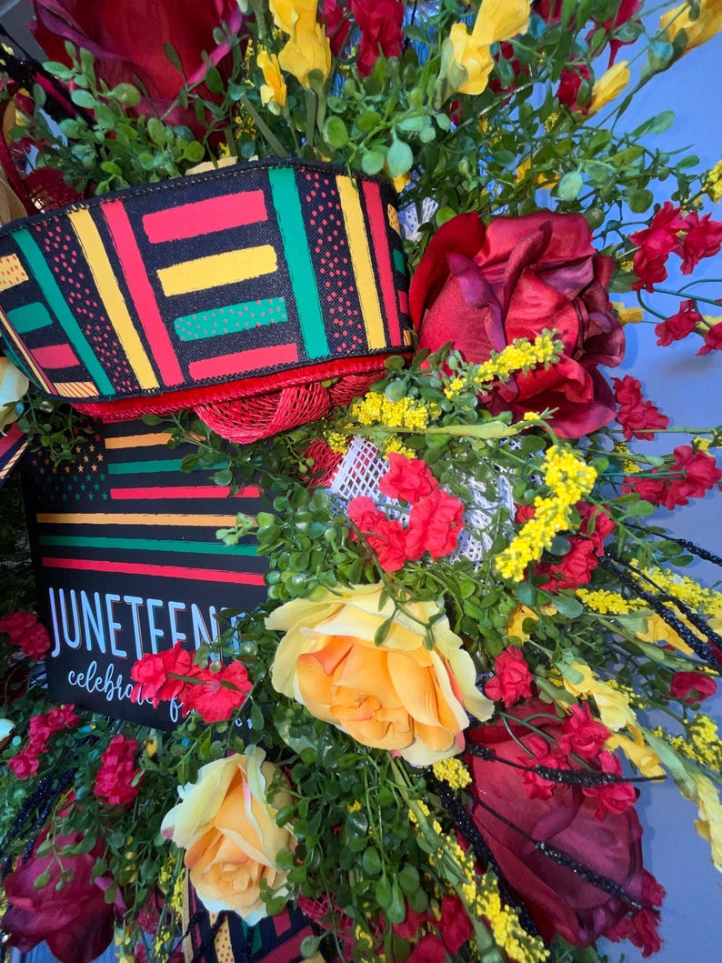 Juneteenth Celebration Wreath - Etsy