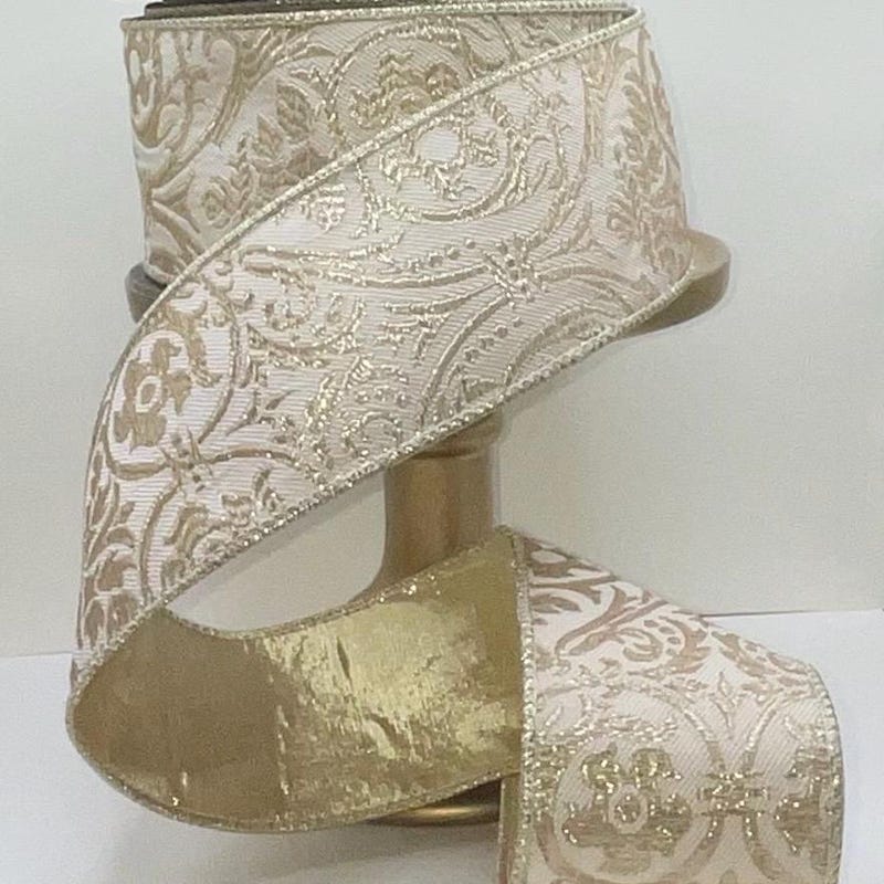 Floral Jacquard Ribbon - Etsy