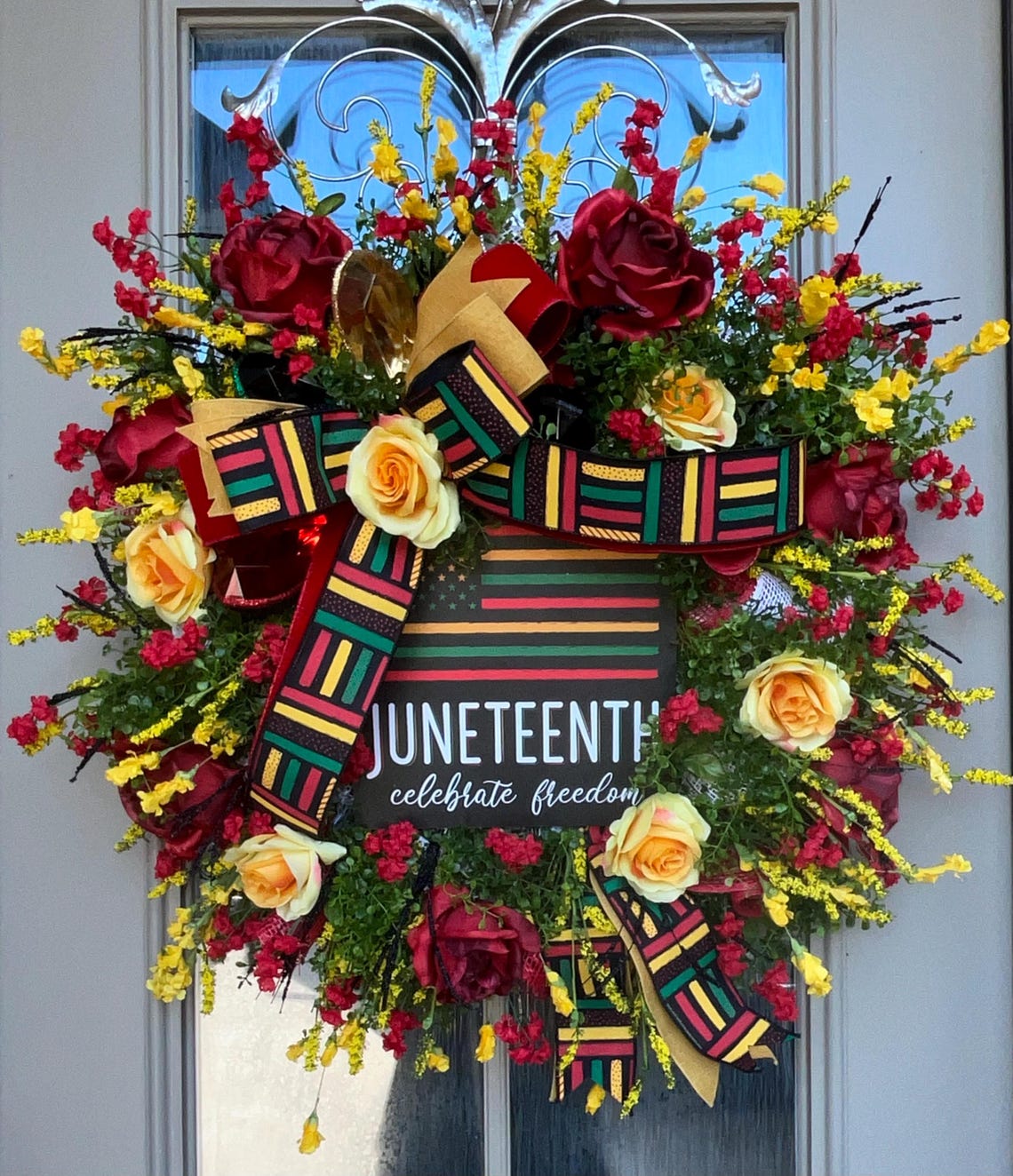 Juneteenth Celebration Wreath - Etsy