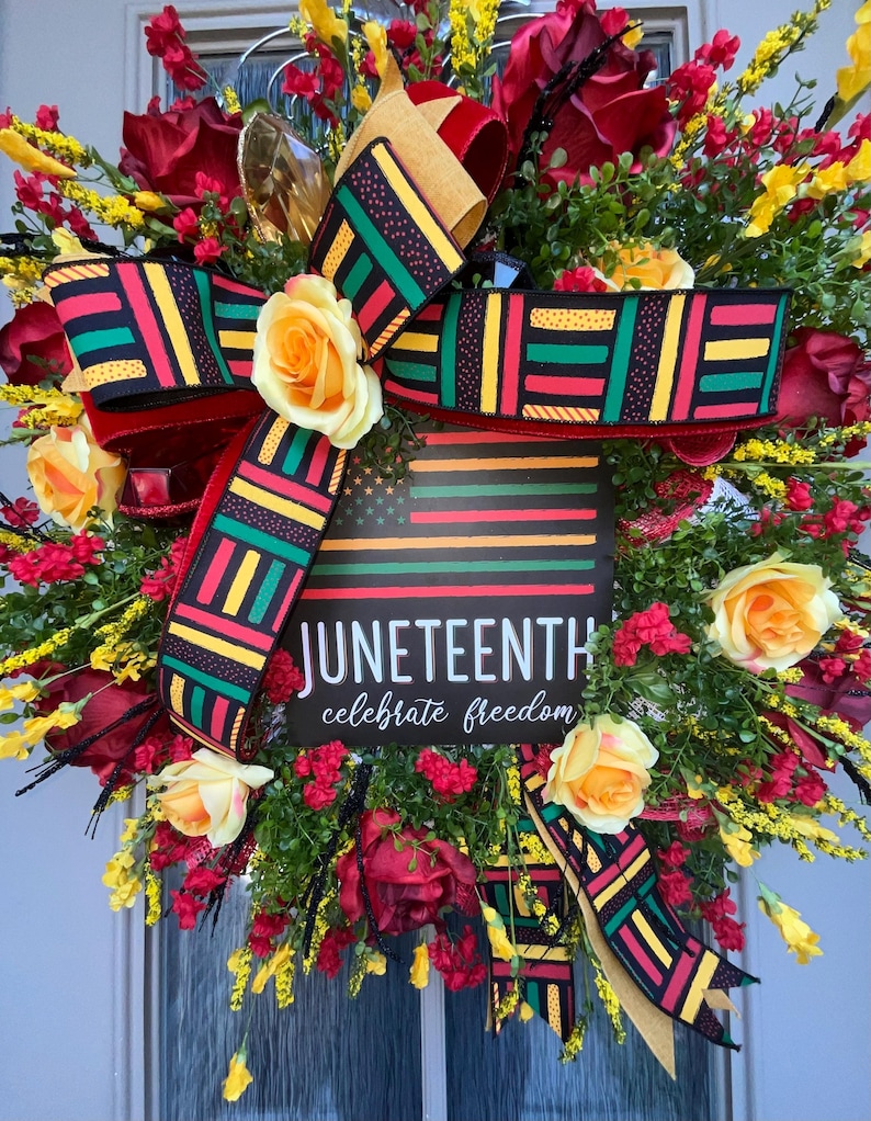 Juneteenth Celebration Wreath - Etsy