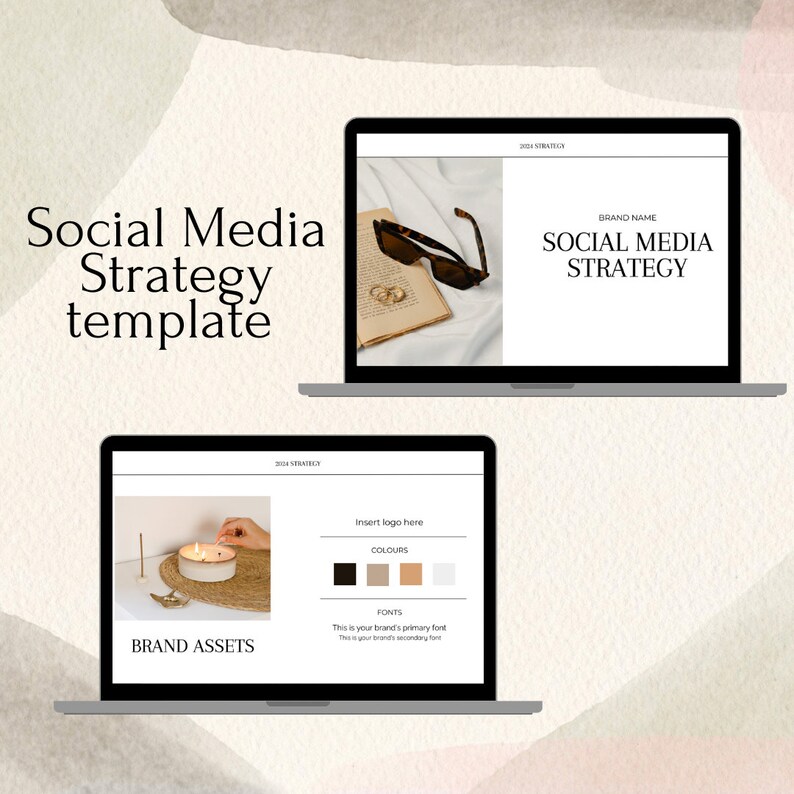 Social Media Strategy Template Social Media Client Strategy Marketing ...