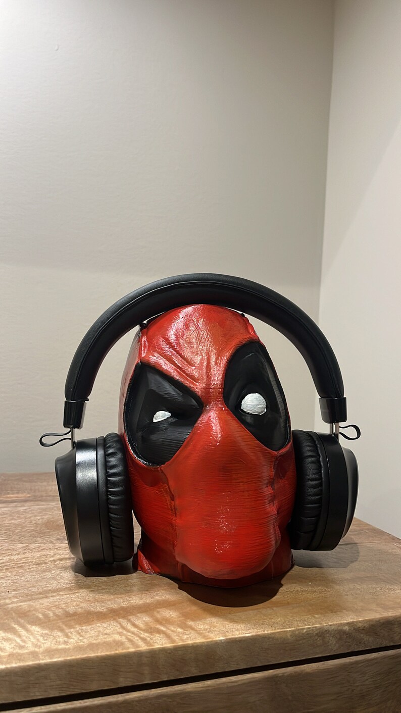 Deadpool Headphone Stand - Etsy