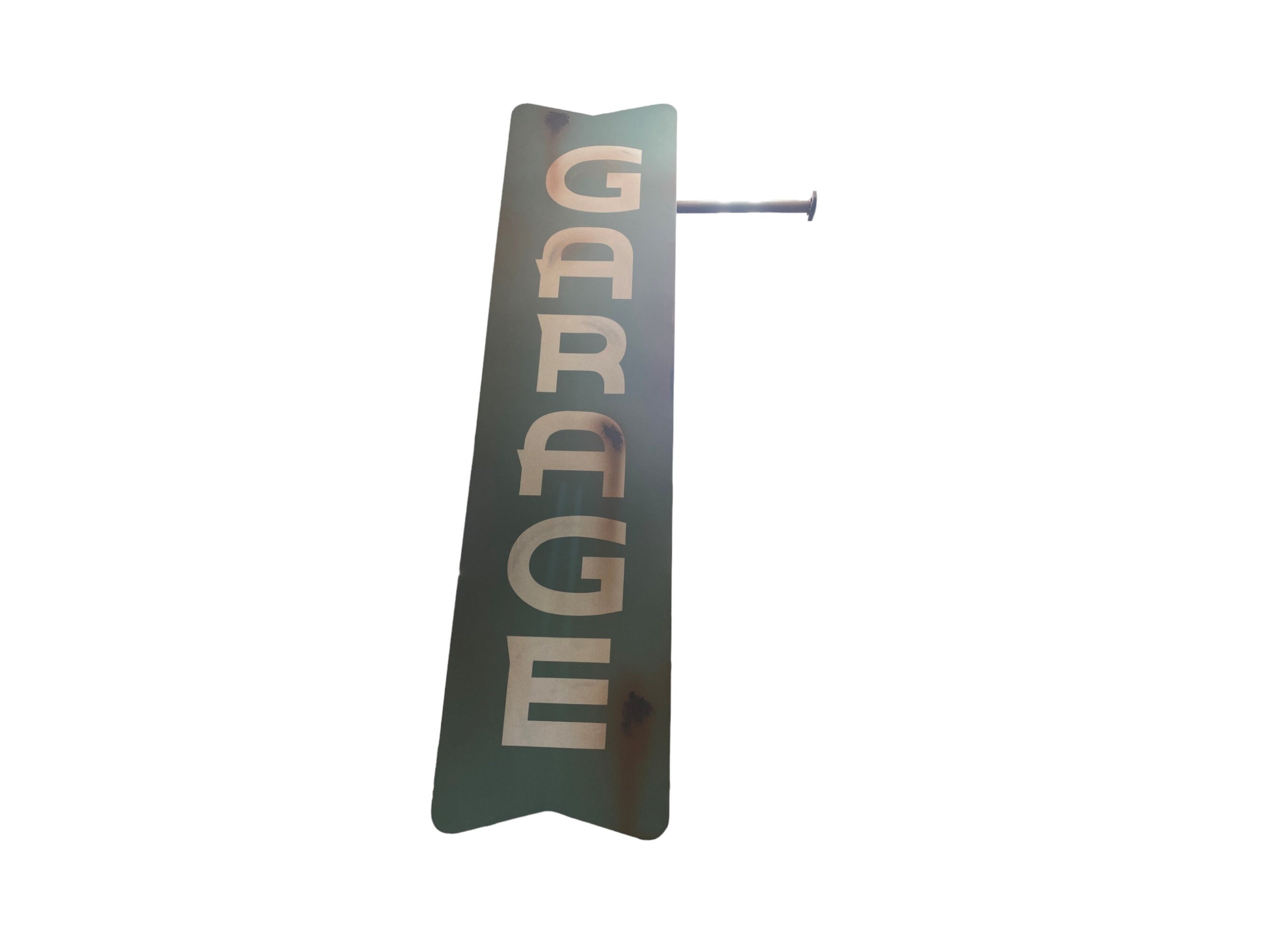 Ron Corder Customs "garage" Marquee Sign. Dual Sided. 12" L X 48" H X 2 ...