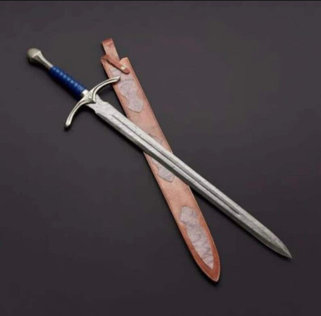 Hand Forged Damascus Steel Sword, Viking Sword, Battle Ready Sword ...
