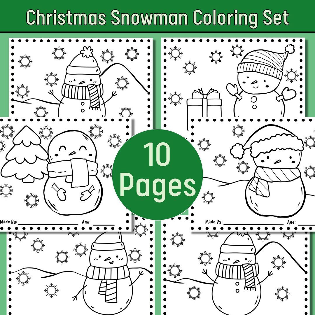 Christmas Coloring Pages. Christmas Coloring Activity, Christmas ...
