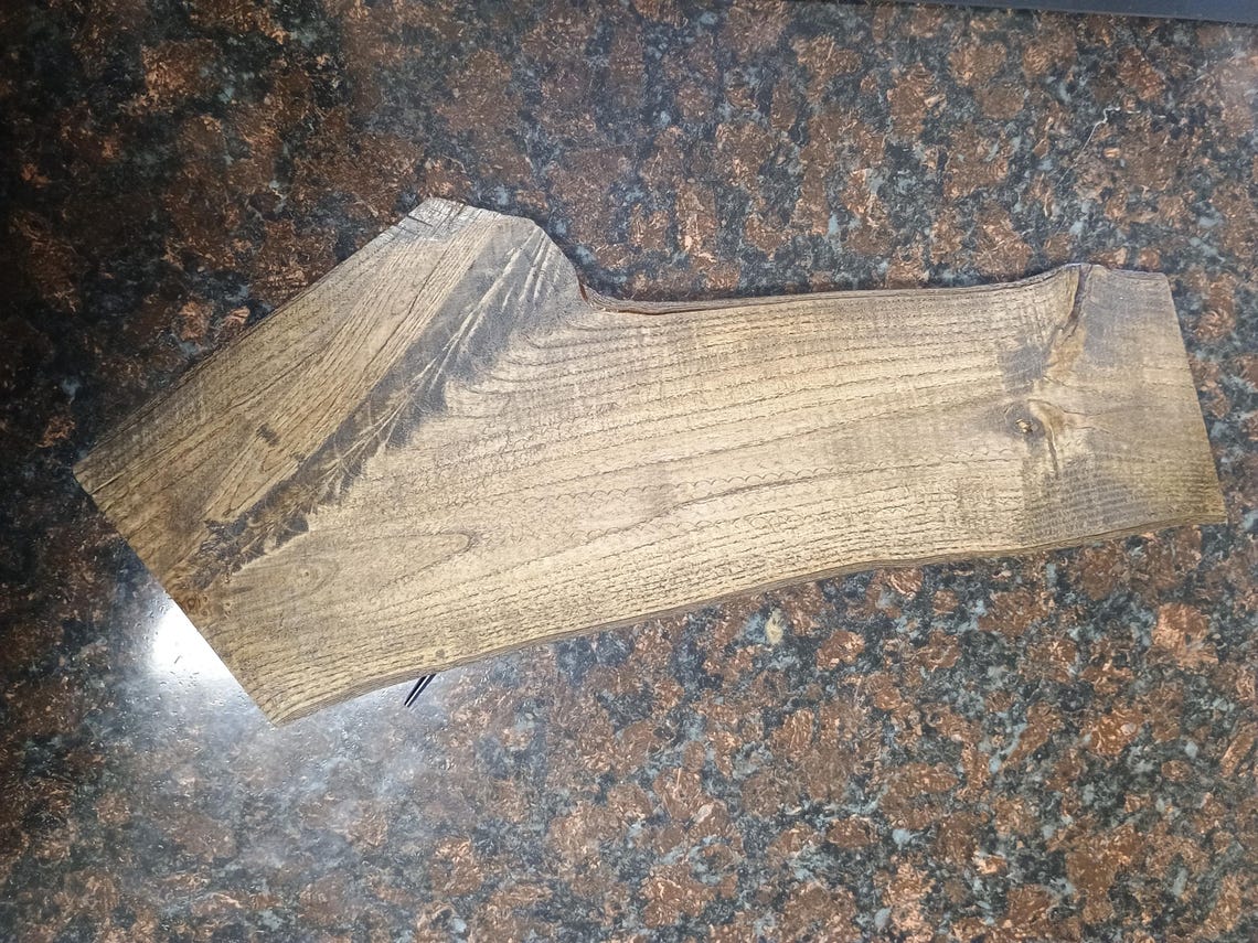 Handmade Rustic Live Edge Cribbage Board - Etsy