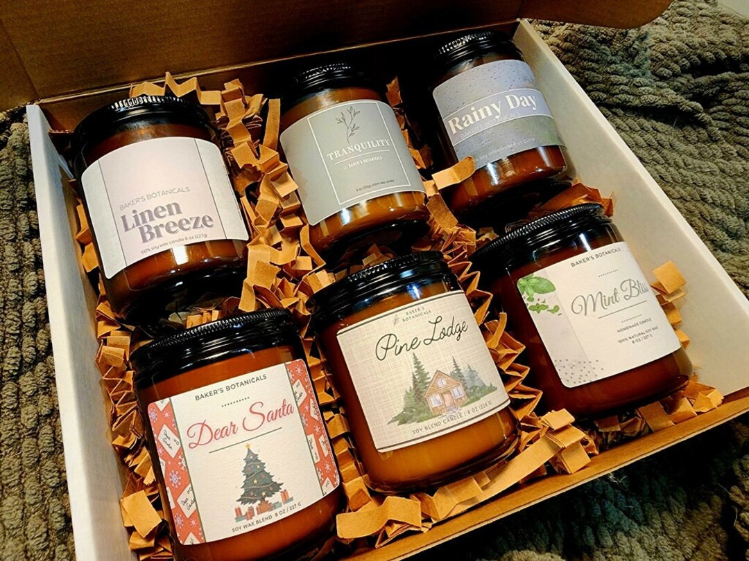 Candle Sampler Pack 6 Count - Etsy