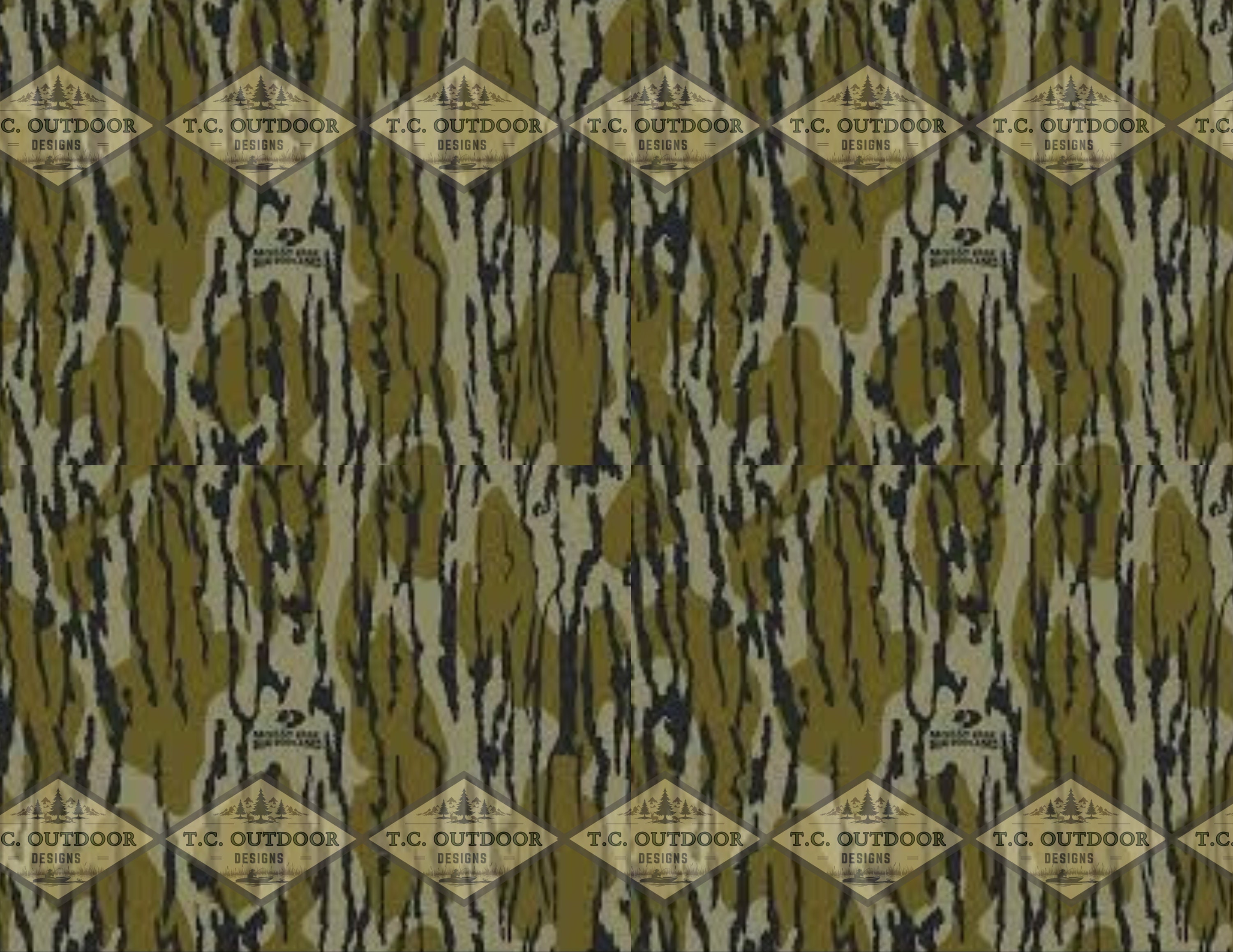Trending Mossy Oak Bottomlands Full Page Camo Pattern PNG Tubmler Wrap ...