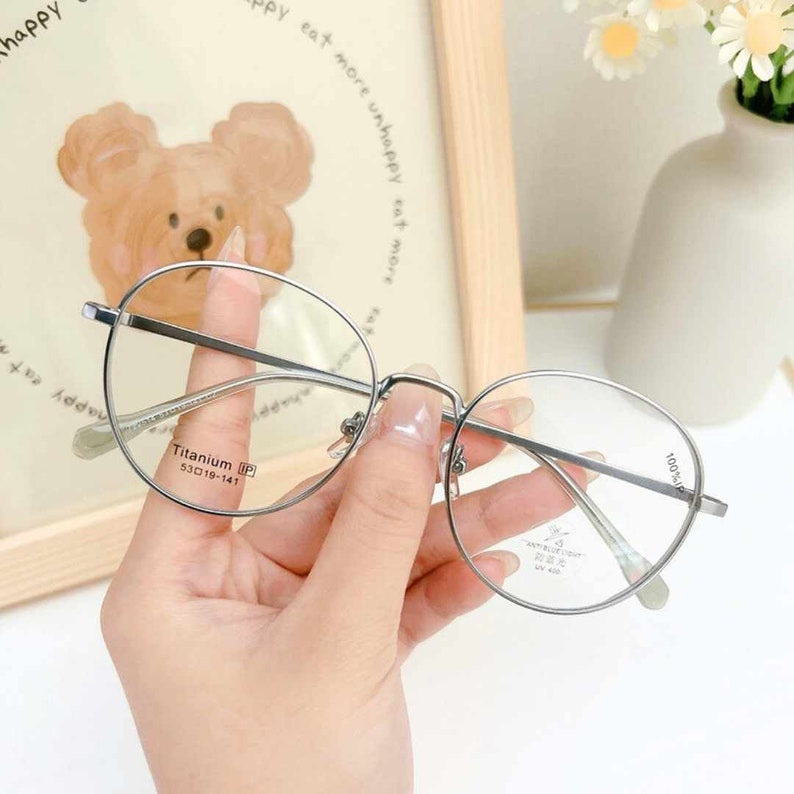 Reading Glasses Frames luna Round Eyewear Frames - Etsy