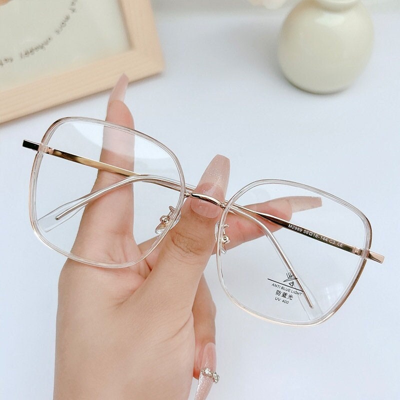 Glasses Frames "rini Oversized Square" Eyewear Frames Custom Readers ...