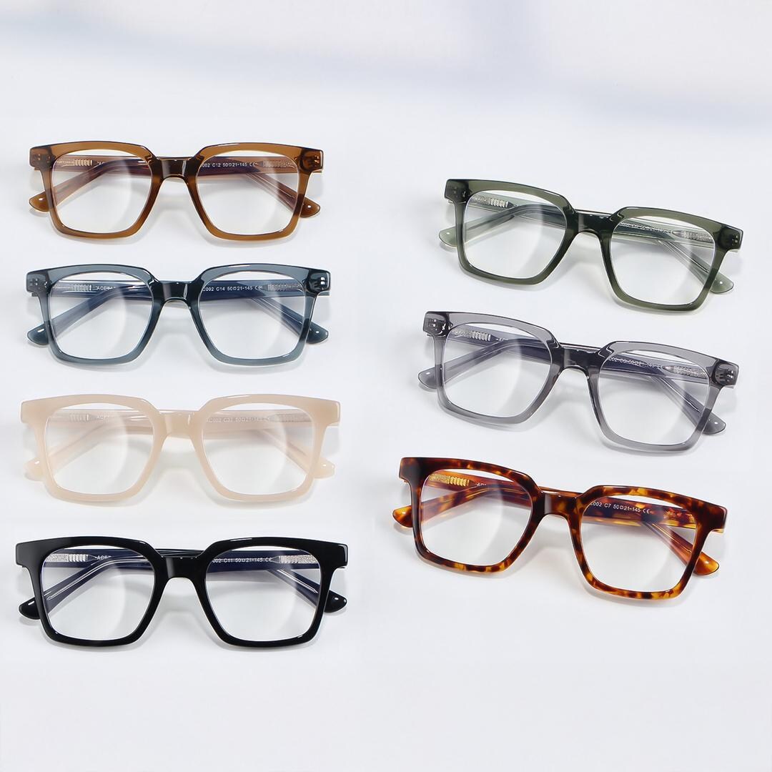 Reading Glasses Frames "hotshot" Square Oversized Frames Custom Readers ...
