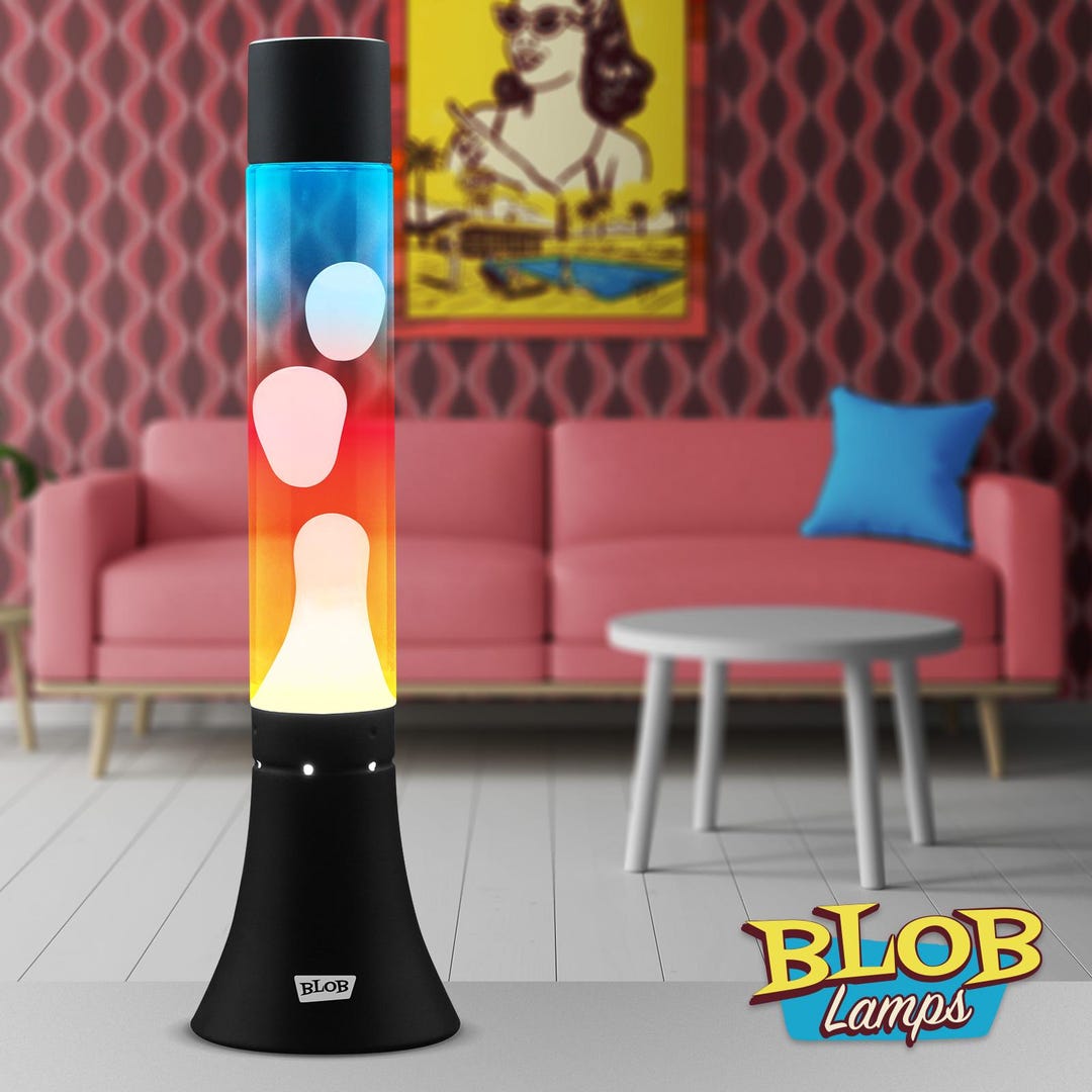 Lava Lamp, Modern Blob Lamp, Mood Light, Bedroom Light for Kids, Retro ...