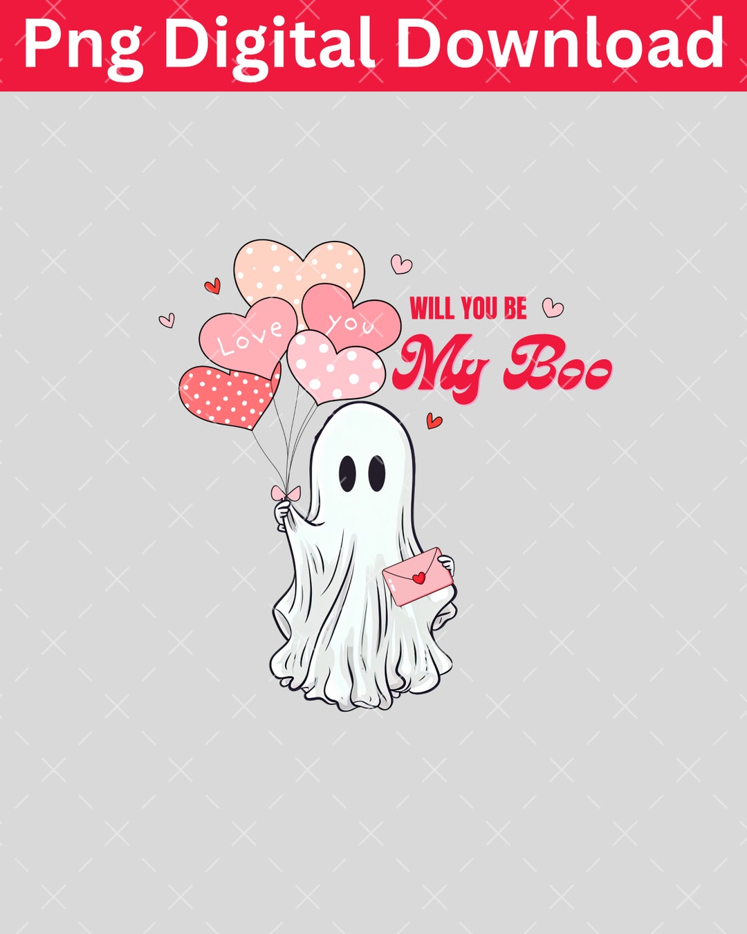 Will You Be My Boo Png Sublimation Design, Valentine's Day Png ...