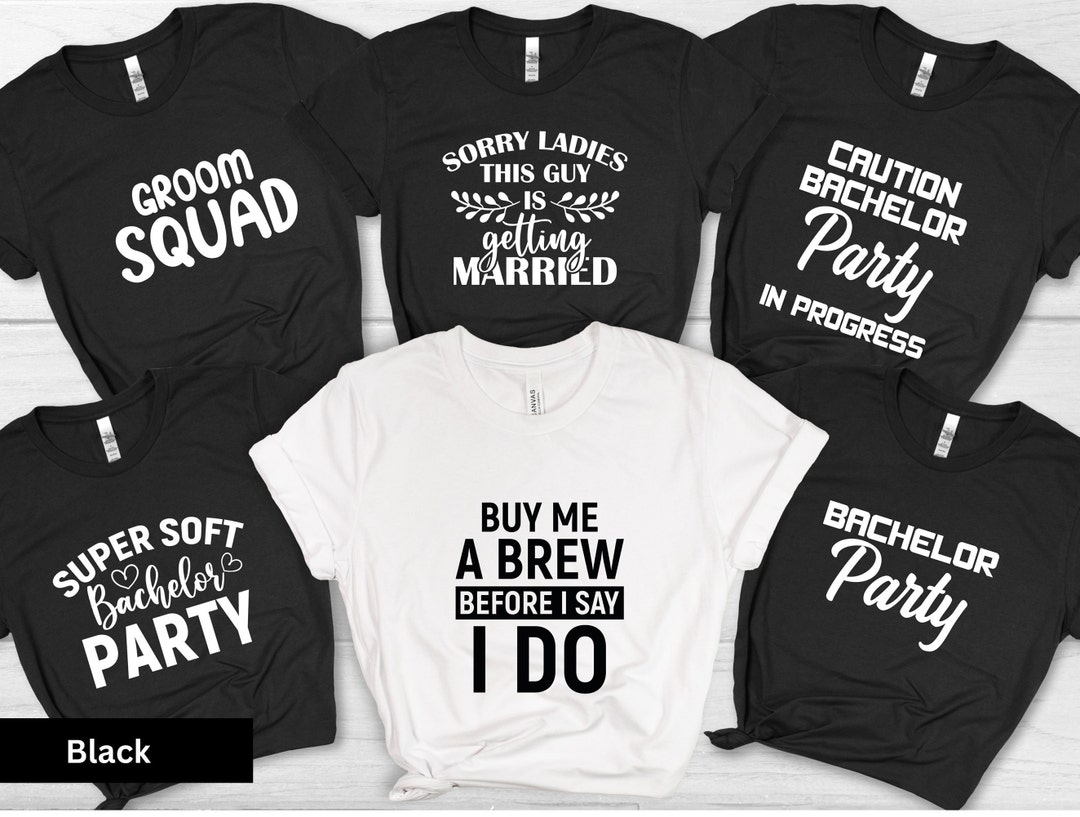 Groom Crew Shirt Wedding Party Shirts Bachelor Party Shirt Best Man ...