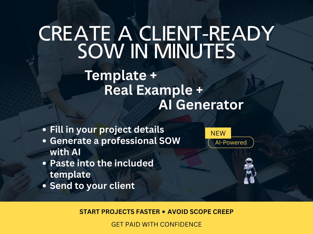 Ai-powered SOW Generator With Template | for Consultants, Freelancers ...
