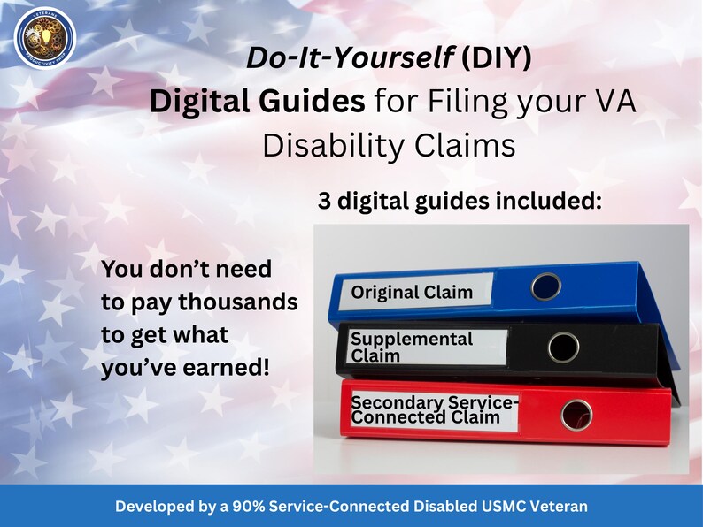 3 VA Claims Made Easy: Step-by-step Guide Bundle - Directions for ...