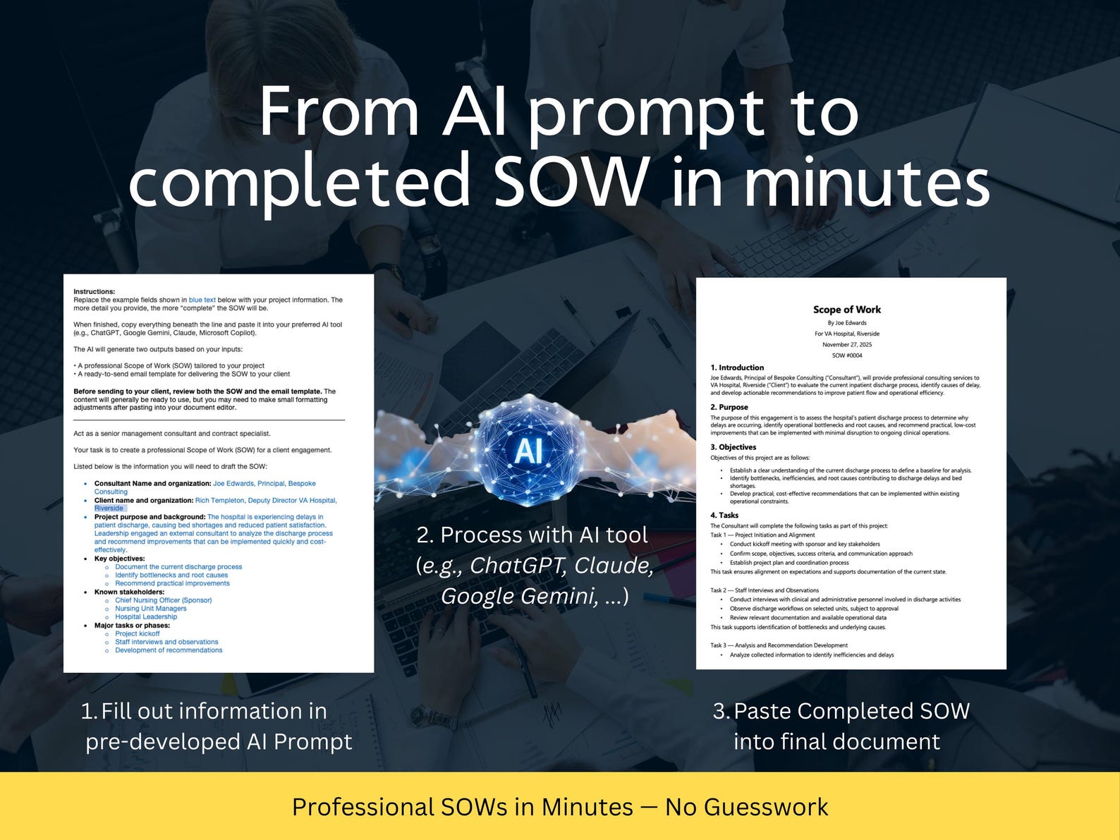 Ai-powered SOW Generator With Template | for Consultants, Freelancers ...