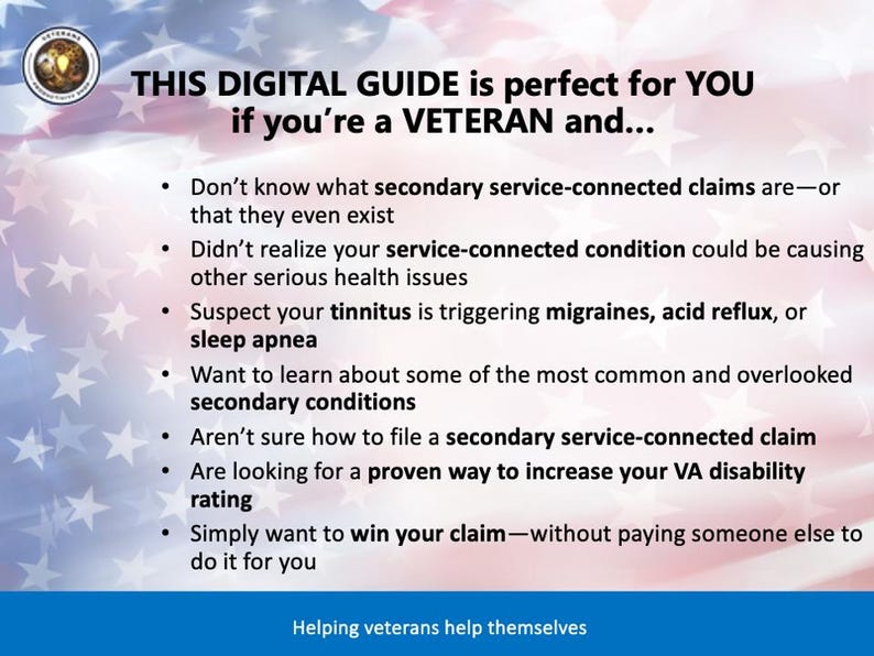 Secondary VA Claim Guide: Service-connected Disability (digital ...