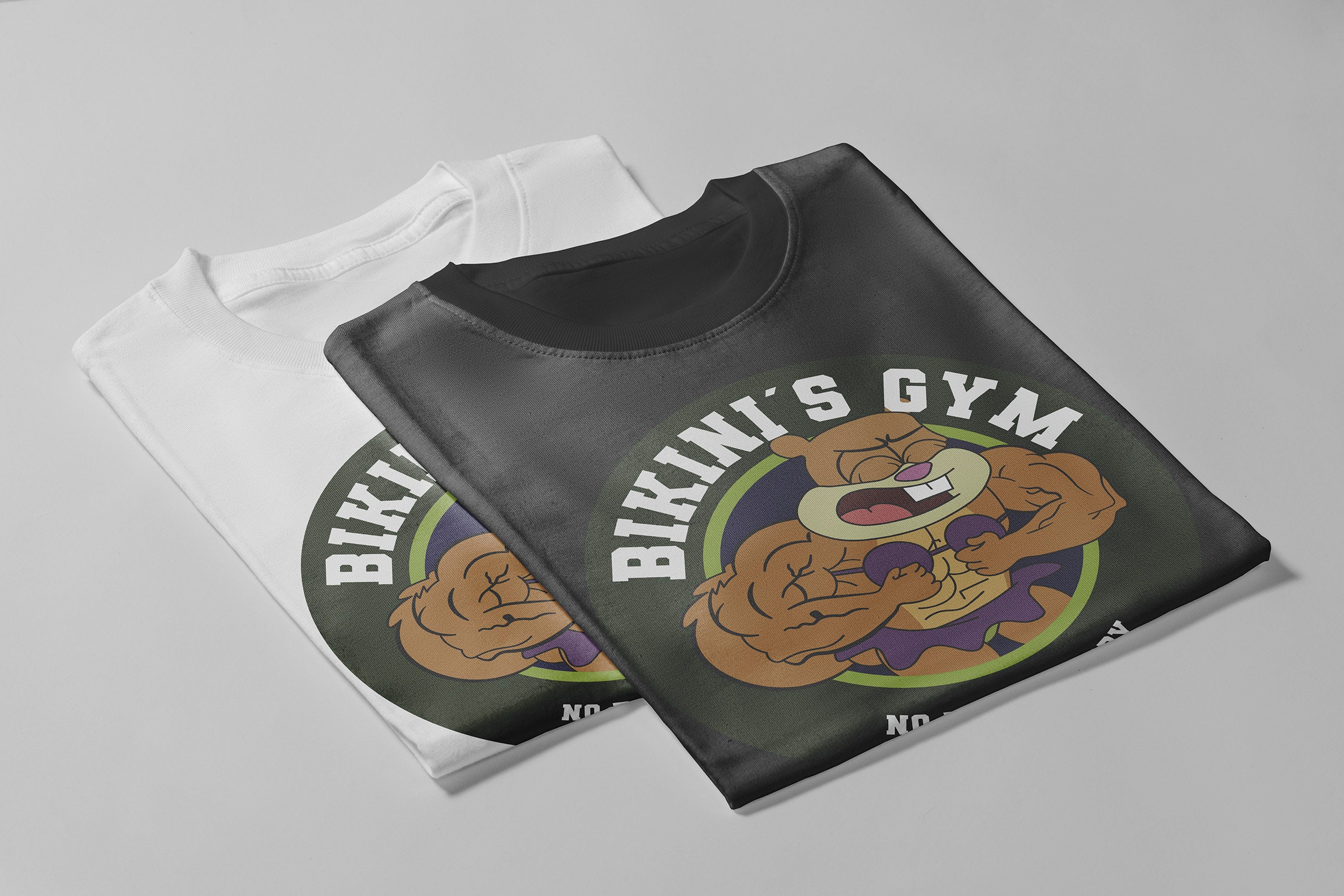 Bikinis GYM Bob Esponja SVG - Etsy México