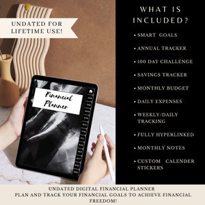 Digital Planner Goodnotes - Expense Tracker, Financial Planner, Budget ...
