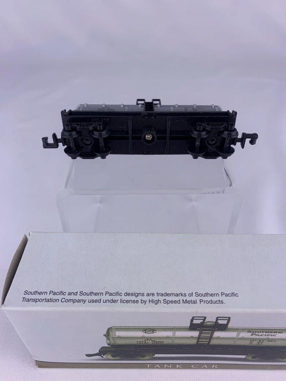 Southern Pacific Train Tank Mini Metallic Southern Pacific Tank Car