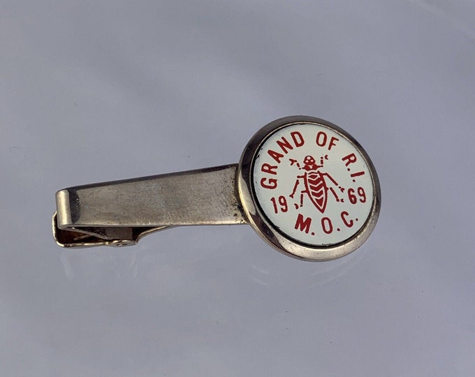 MOC Grand of Rhode Island Tie Clip Bar Military Order of Cootie 1969 ...