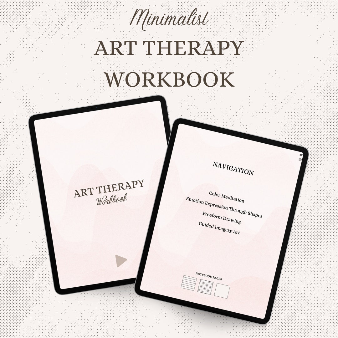 Digital Art Therapy Workbook for Goodnotes Creative Healing - Etsy