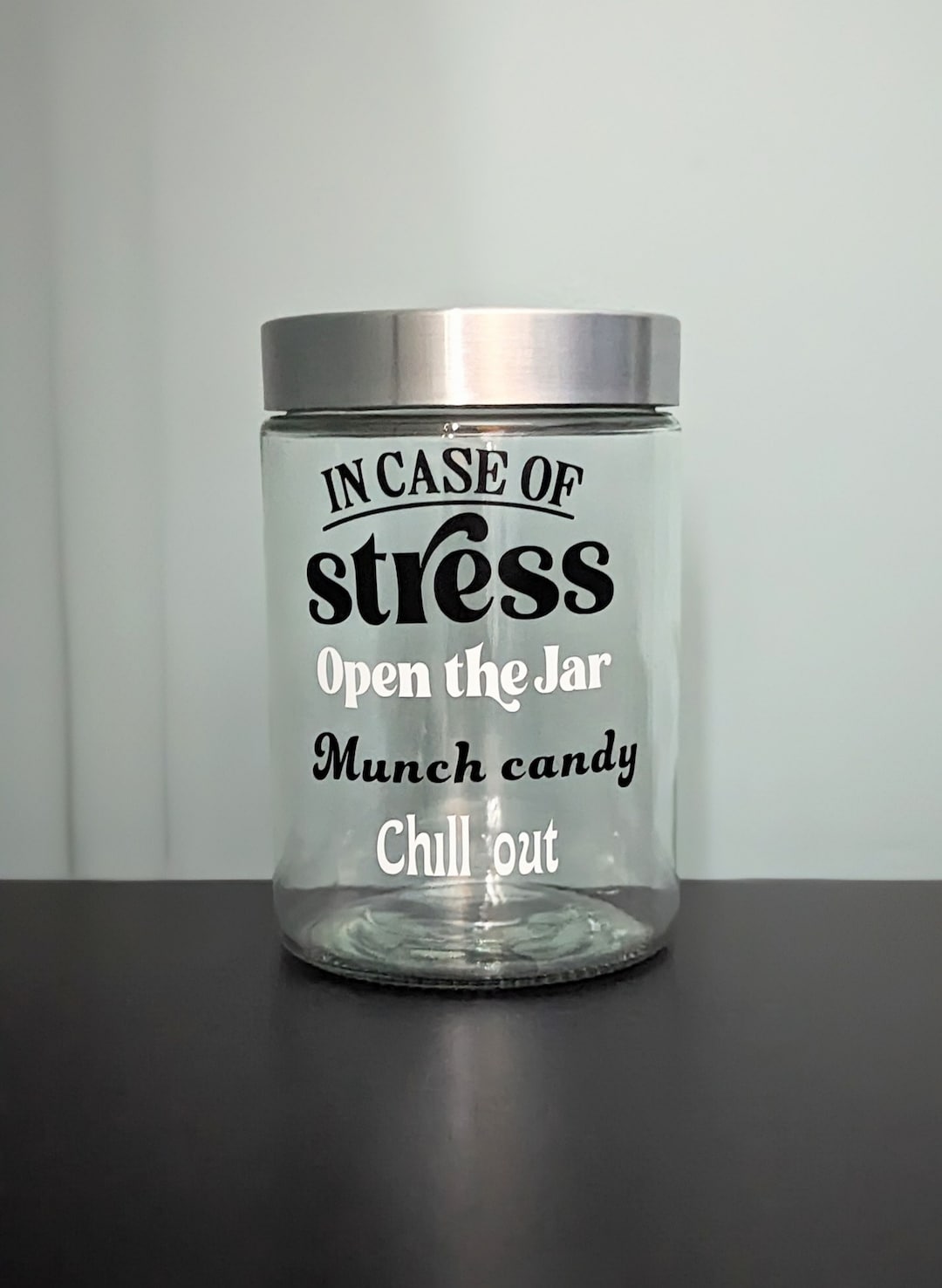 Emergency Candy Jar: Stress Relief, Handcrafted Treat Container. - Etsy